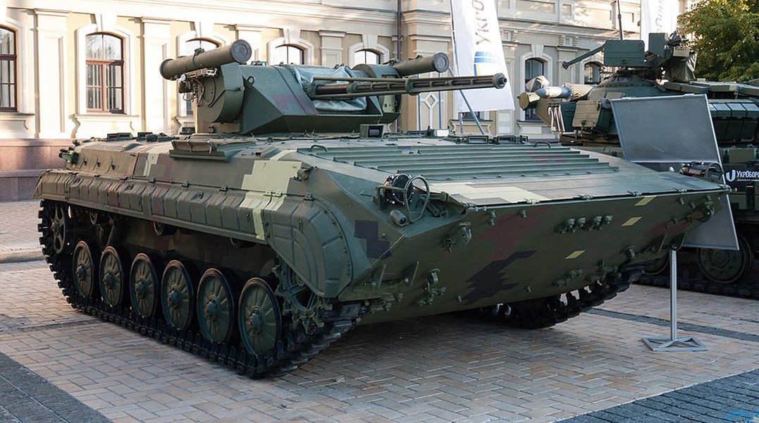 Thiết giáp đặc biệt BMP-1U Shkval của Ukraine trong biên chế quân đội ...