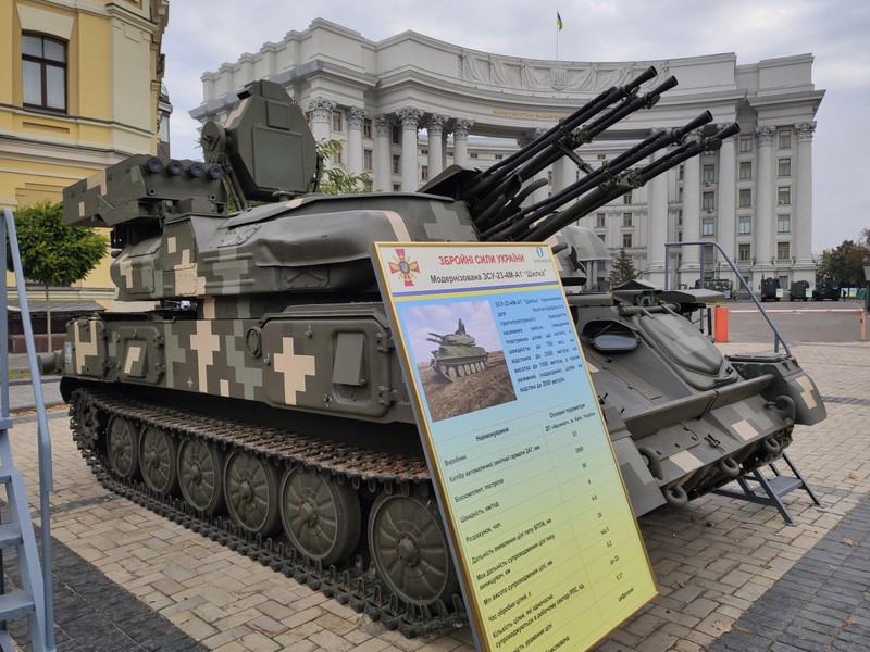 Ukraine bất ngờ tung ra hàng loạt pháo phòng không tự hành ZSU-23-4M-A ...