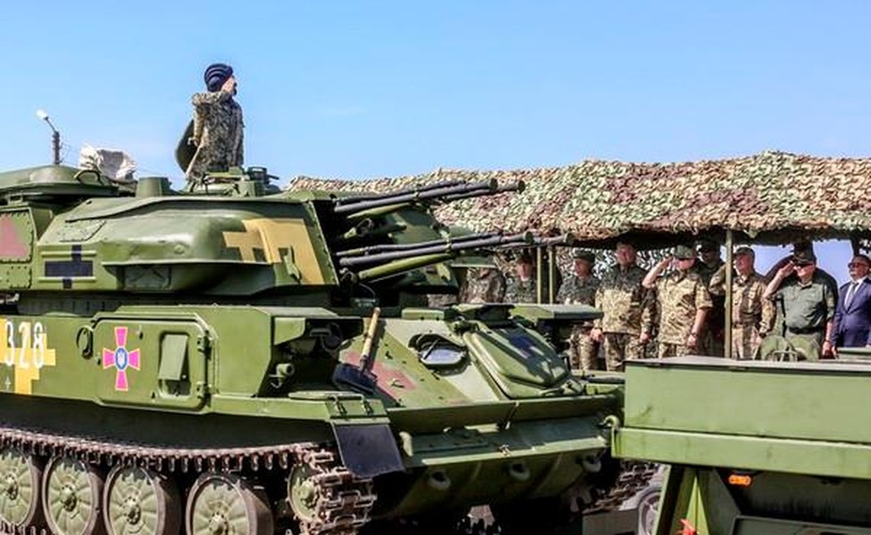 Ukraine bất ngờ tung ra hàng loạt pháo phòng không tự hành ZSU-23-4M-A ...