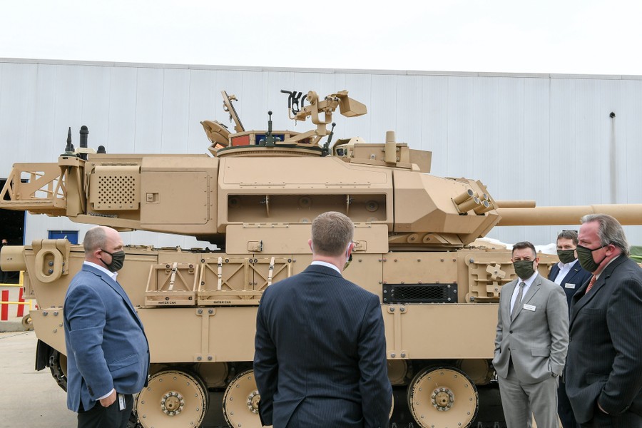 Quân đội Mỹ sắp nhận hàng loạt xe tăng M10 Booker tối tân | Báo điện tử ...