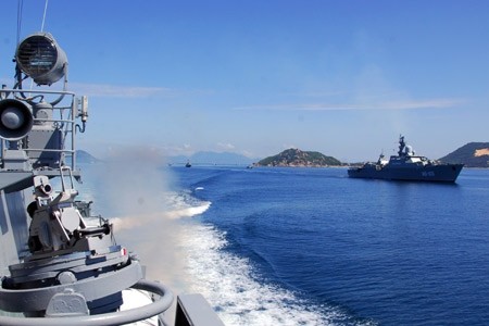 Ảnh đẹp các chiến hạm hiện đại hải quân Việt Nam thao diễn | Báo điện ...