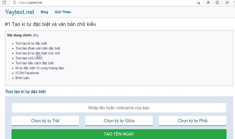 Tổng hợp Tạo font chữ đẹp YayText những tùy chọn miễn phí